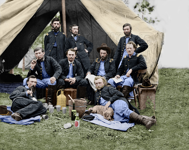History In Full Color | Custer